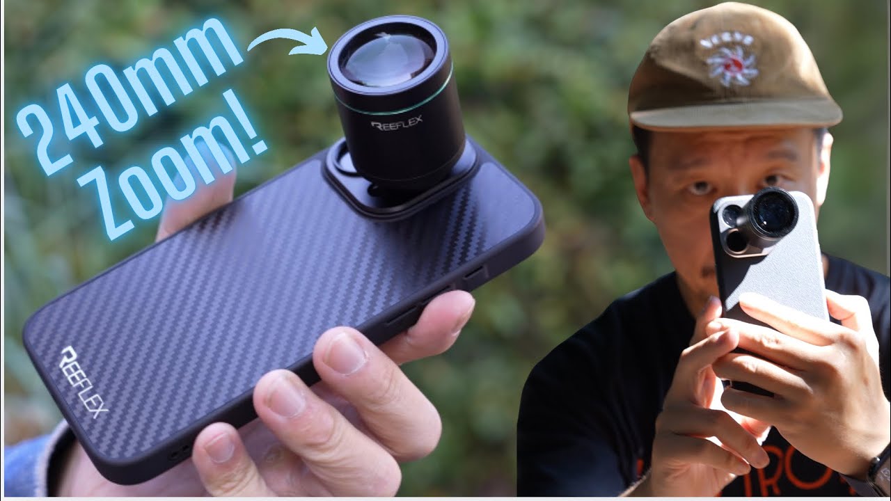 Real 10X Zoom on iPhone! 240mm Super Telephoto Lens for iPhone 16 Pro ...