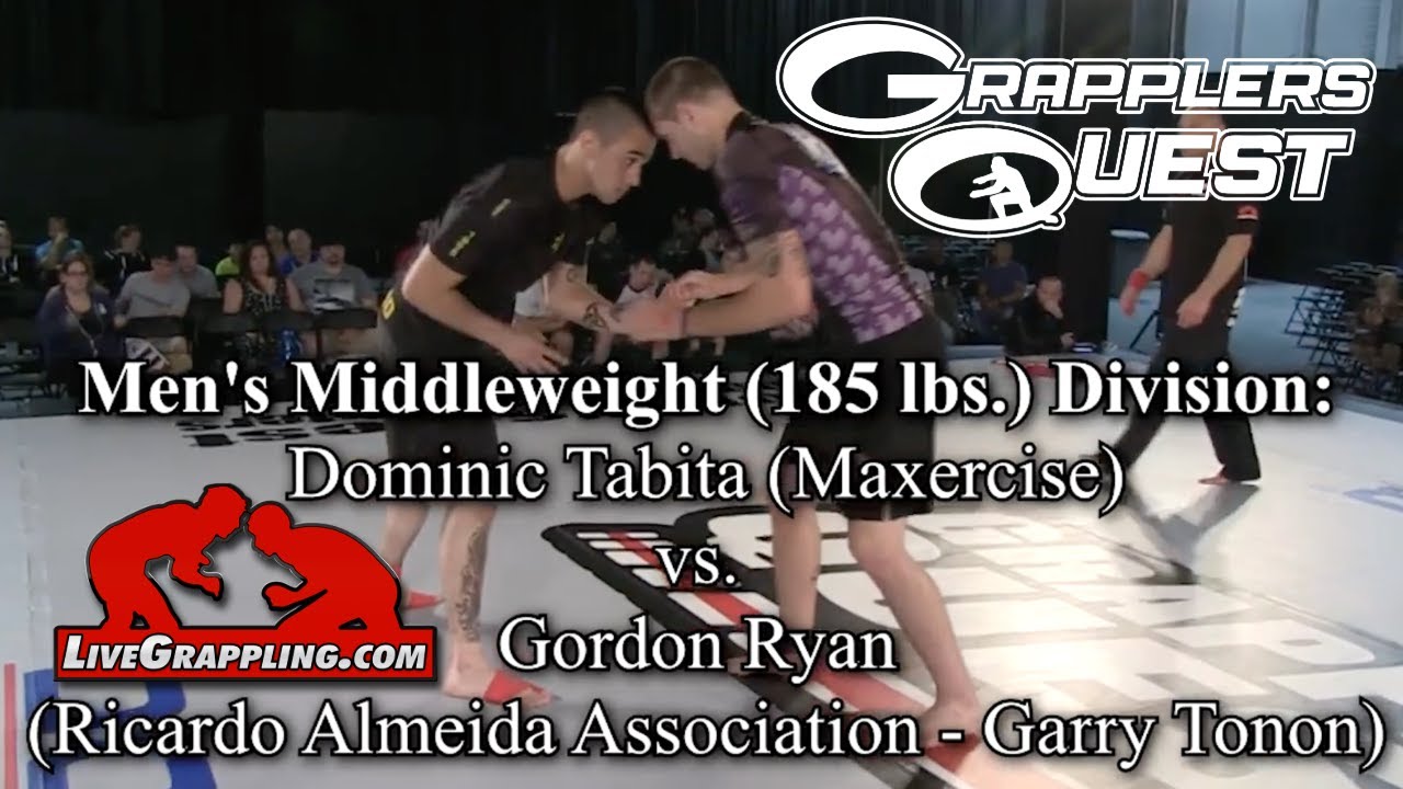 GORDON RYAN 1st Pro Sub Grappling Match at Grapplers Quest 2015 - # ...