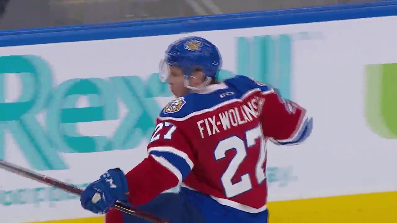 Trey Fix-Wolansky Beautiful Goal vs. Saskatoon (2018-19 WHL Regular ...