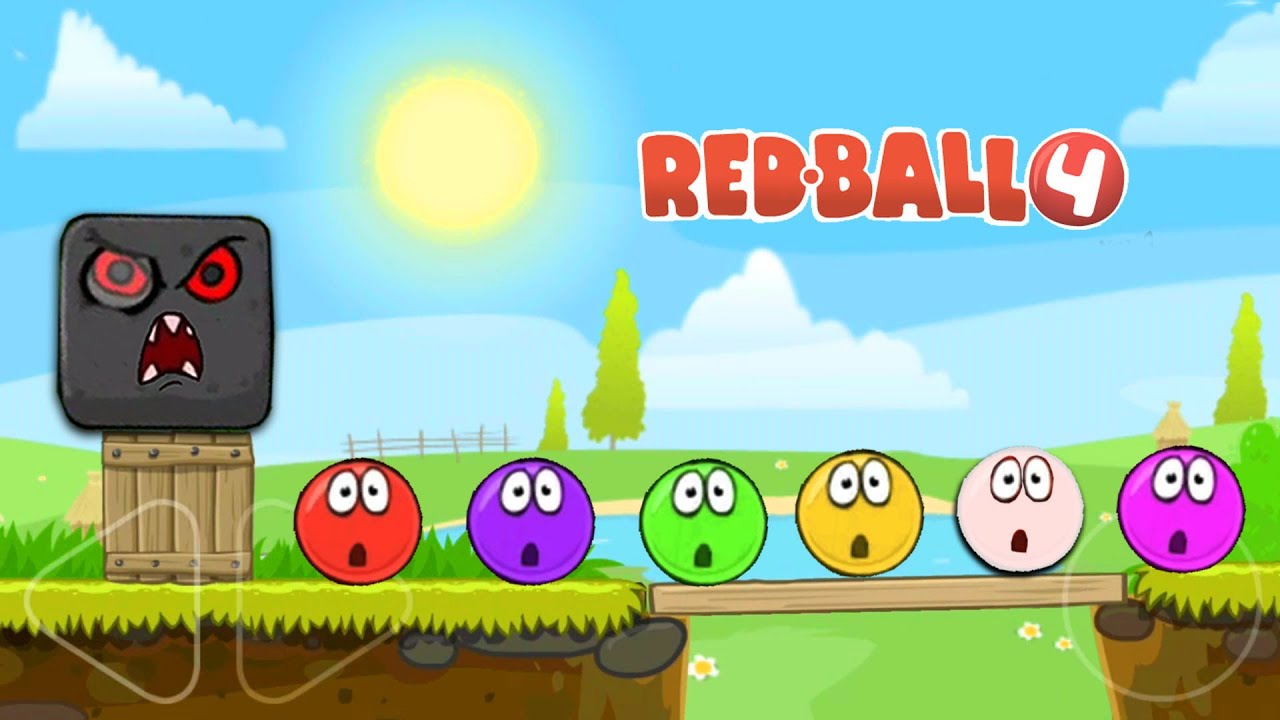 RED BALL 4 - "Color Changing Ball" Playing in Level 6-10 - YouTube