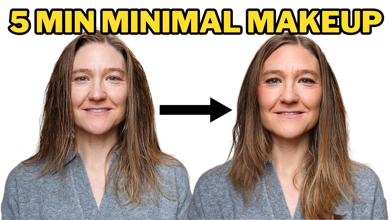 I Minimized My Makeup Routine To 5 Minutes! (5 min beauty routine, 40 ...