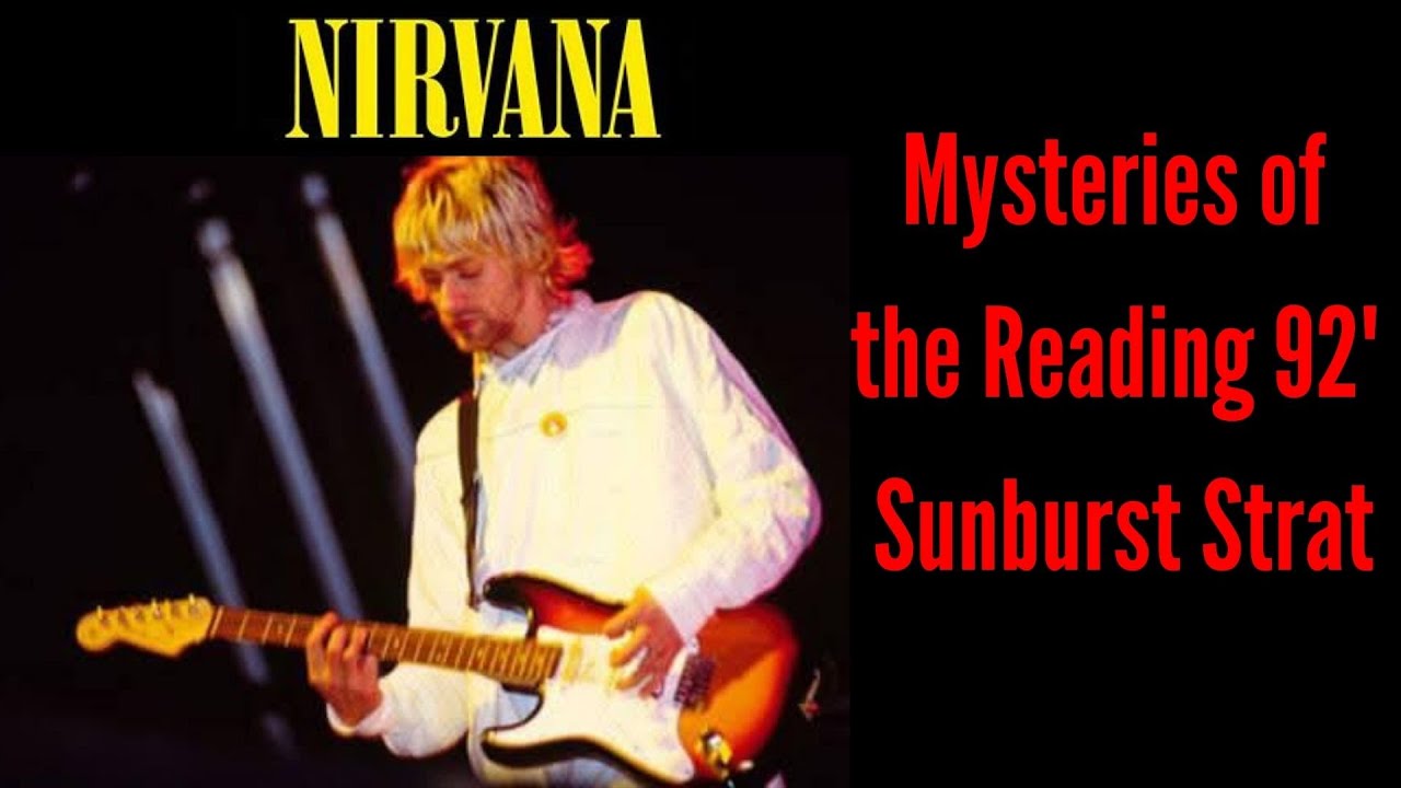 History of Kurt Cobain's Sunburst Reading 92' Strat Chords - Chordify