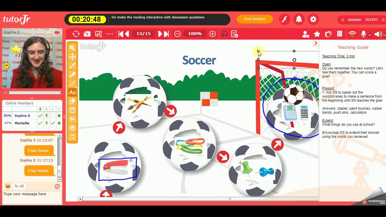 iTutorGroup: Sample Class OUP Games and exercises. - YouTube