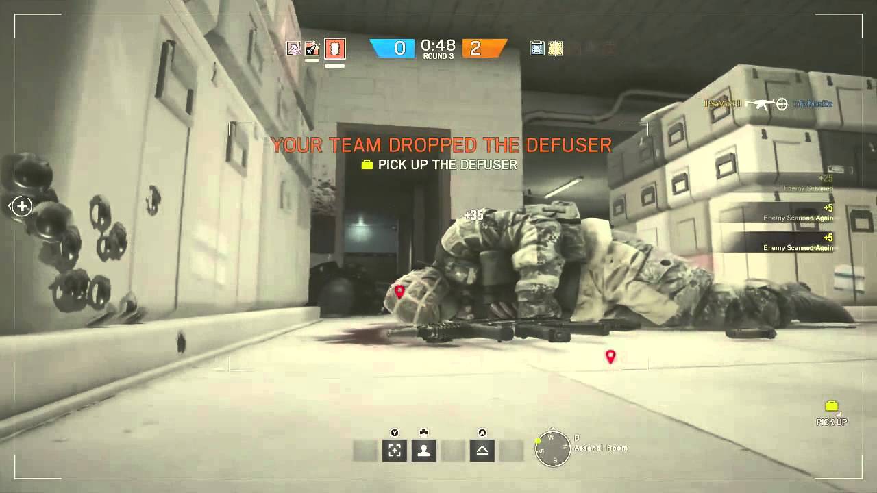 Rainbow Six Siege MLG Gamebattles Aces vs UhOh SNK (ESL Go4R6 Cup #1 ...