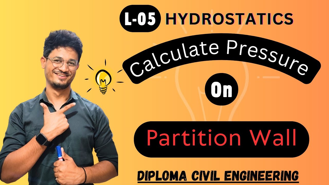 5* Calculate pressure on the dam N-01 || civil engineering || # ...