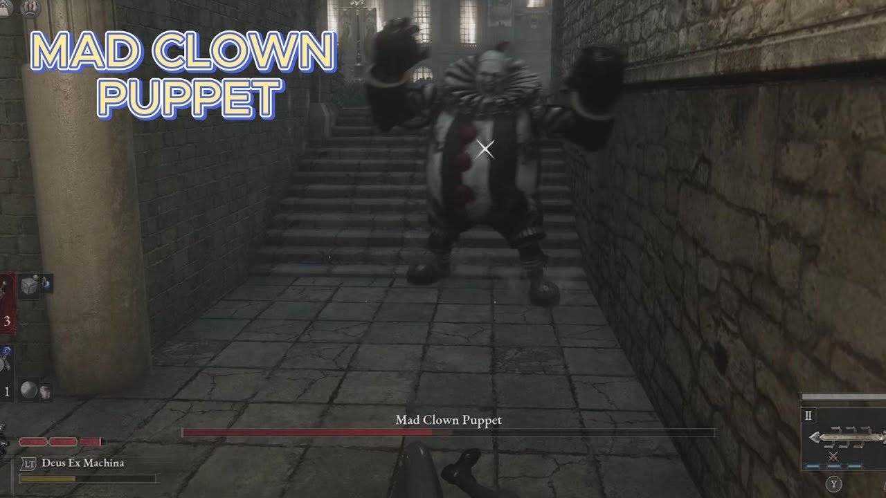 MAD CLOWN PUPPET FIGHT Boss Fight #liesofp - YouTube