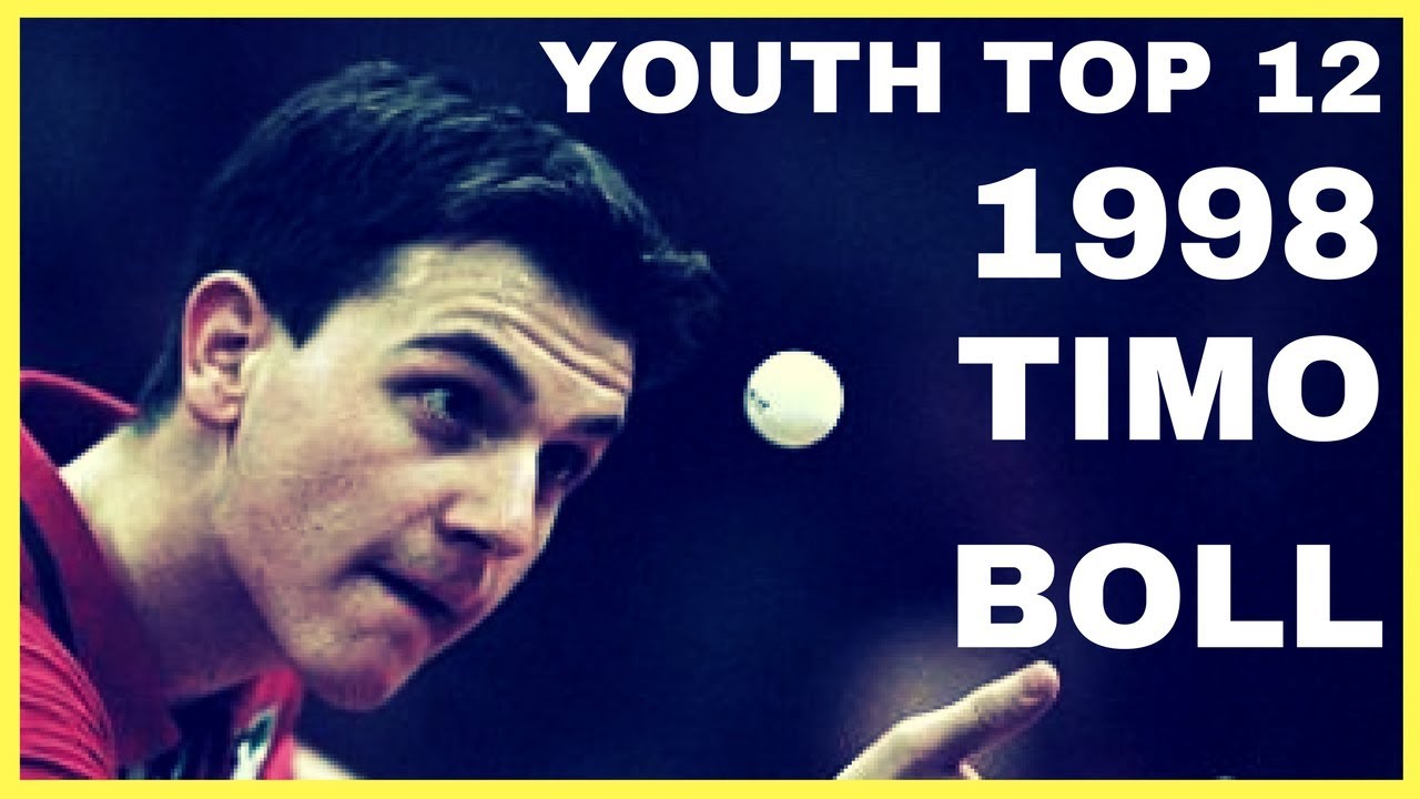 Young Timo BOLL - DELOBBE Damien 1998 YOUTH TOP 12 Table Tennis - YouTube