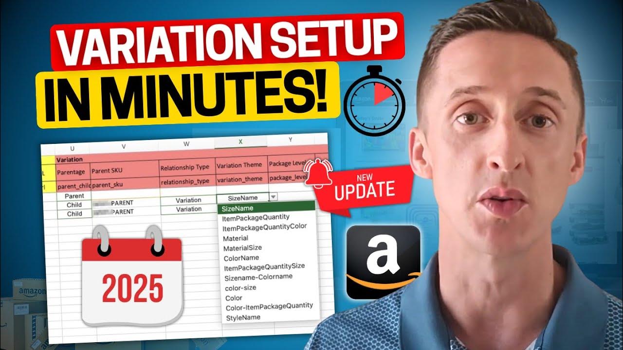 How to Create Parent-Child Variations with Flat Files on Amazon (2025 Update!) from 417k AMZ ...