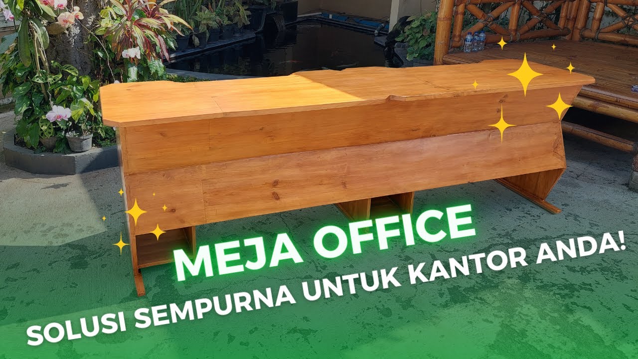 MEJA OFFICE | DESAIN INTERIOR | FURNITURE - YouTube