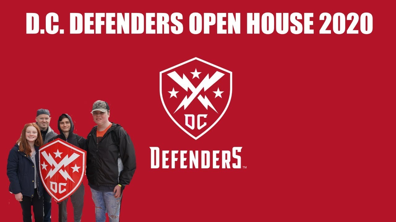 XFL FOOTBALL IS COMING TO D.C! (D.C. Defenders Open House January 2020 ...