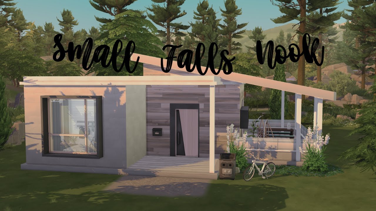 Small Falls Nook [THE SIMS 4] - YouTube