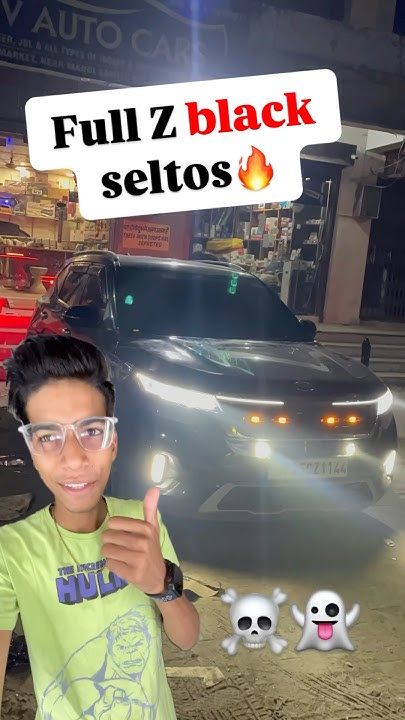 Seltos Z black ker di👻 ️🔥 #bareilly #minivlog #vlog #shortvideo #funny #feed #shortsfeed # ...