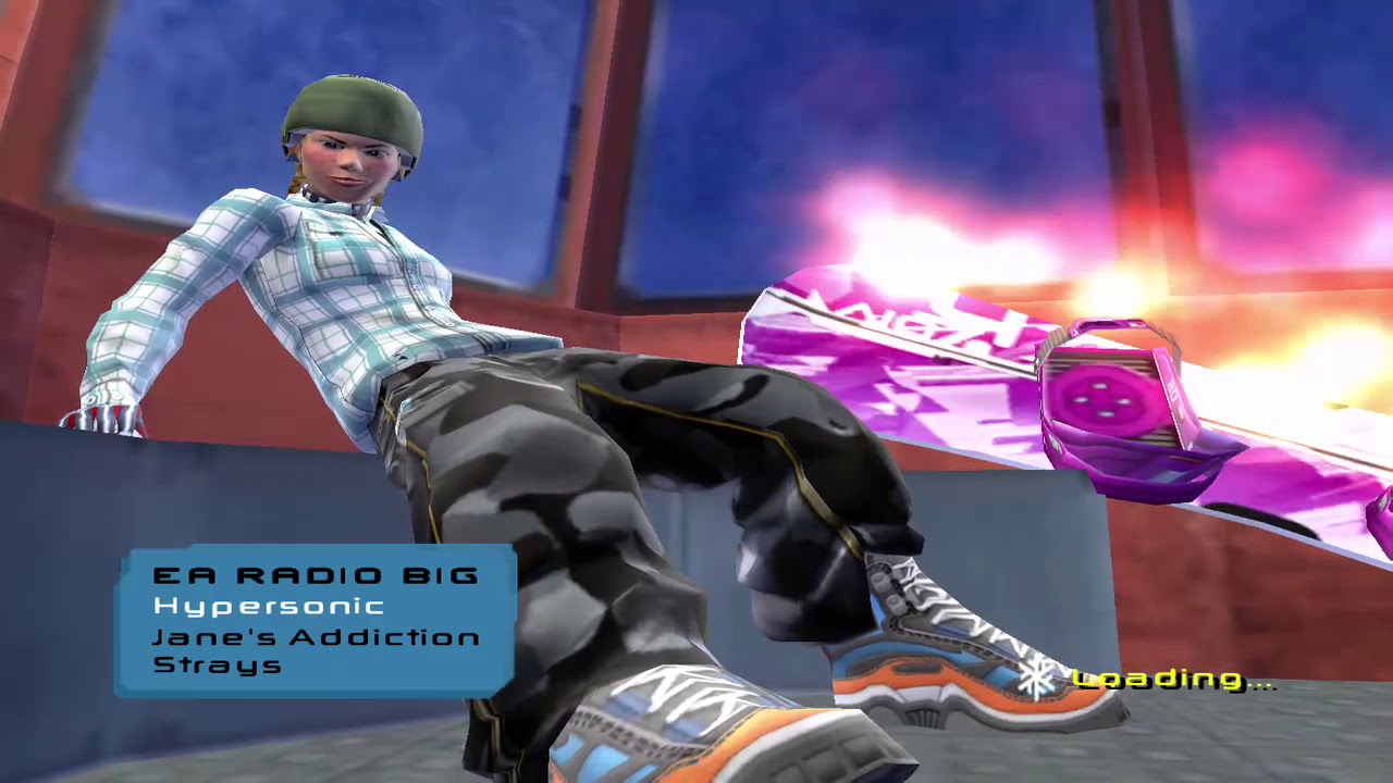 SSX 3 - Allegra Gear Up for Racing - YouTube