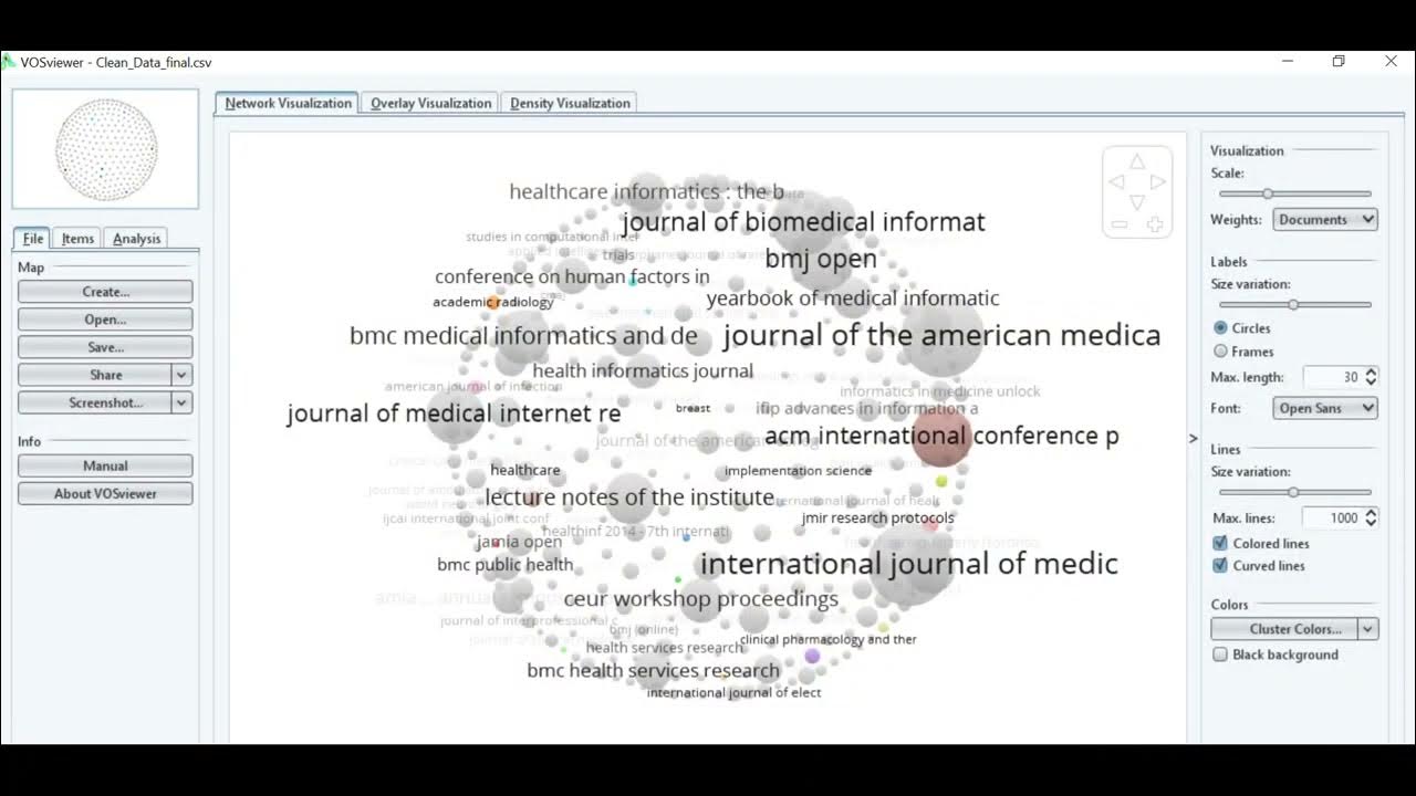 Bibliometric Analysis with VOSViewer - YouTube