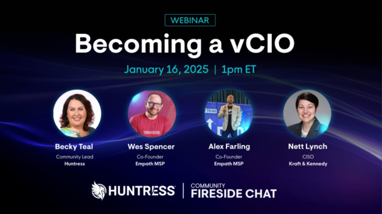 Community Fireside Chat | Becoming a vCIO - YouTube
