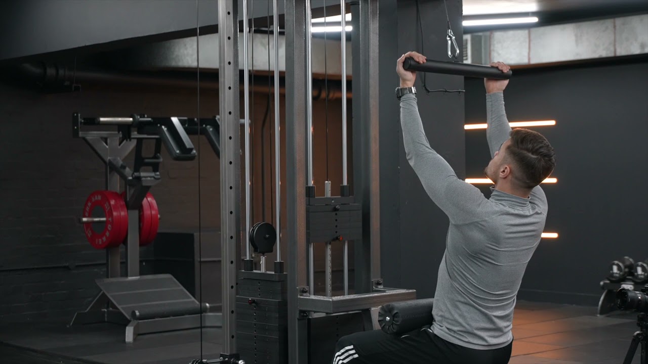 LAT PULLDOWN SUPINATED GRIP | Optimum Whealth - YouTube