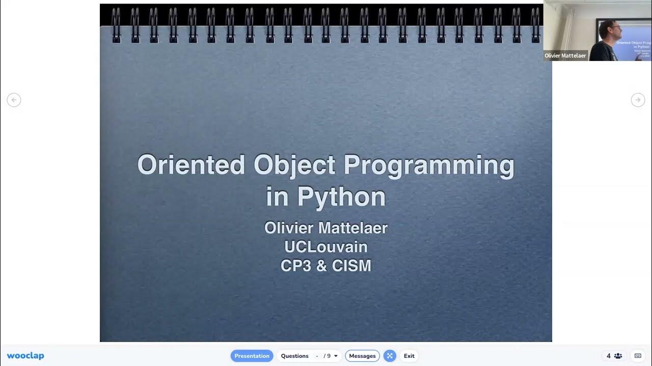 Introduction to Object Oriented Programming with Python - YouTube