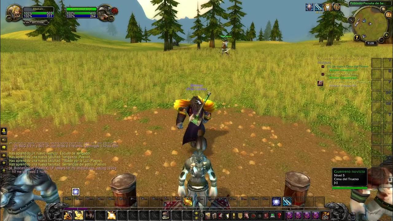 Leveando en wow classic Cataclysm Oficial | Faerlina - YouTube