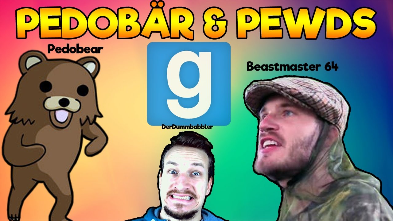 PEDOBÄR & PEWDIEPIE | GarrysMod | (Deutsch/German) - YouTube