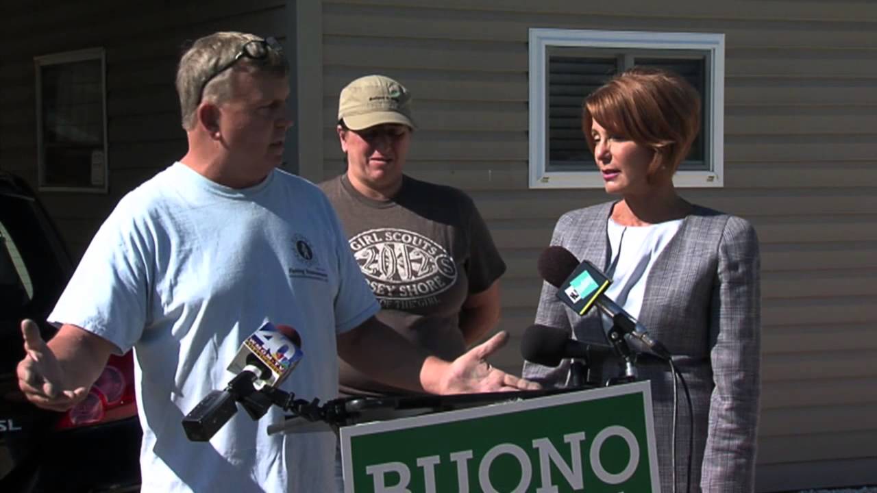 Buono Criticizes Christie's Handling of Sandy Aid Funds - YouTube