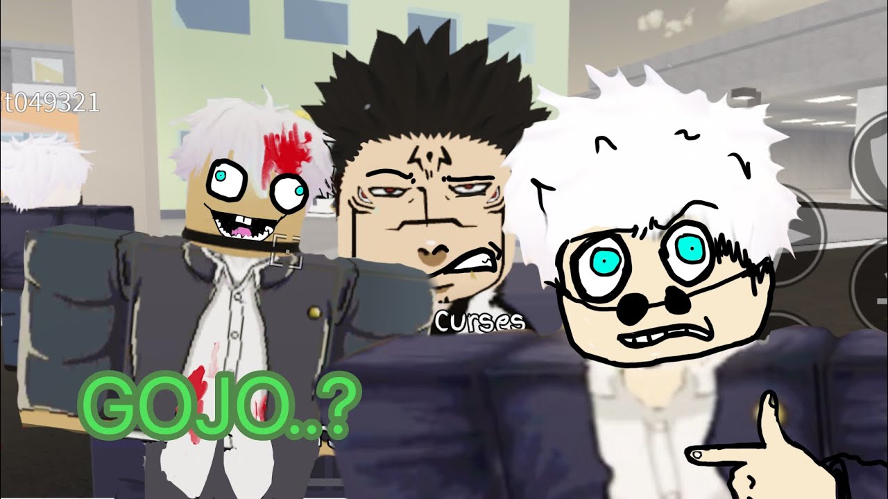 (IM BACK) SINISTER BART’S GOJO MEETS SUPER SENIOR GOJO?! BUT IN ROBLOX ...