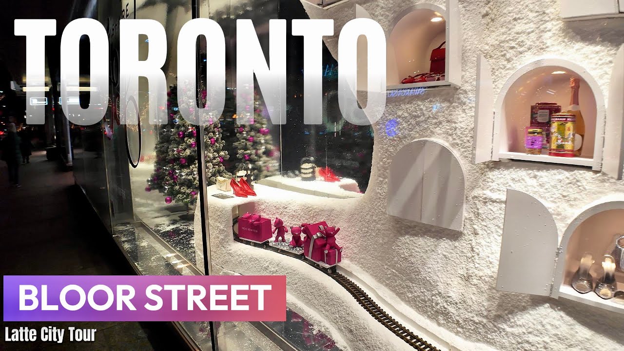 Holidays Seasons in Toronto Bloor Steer - YouTube