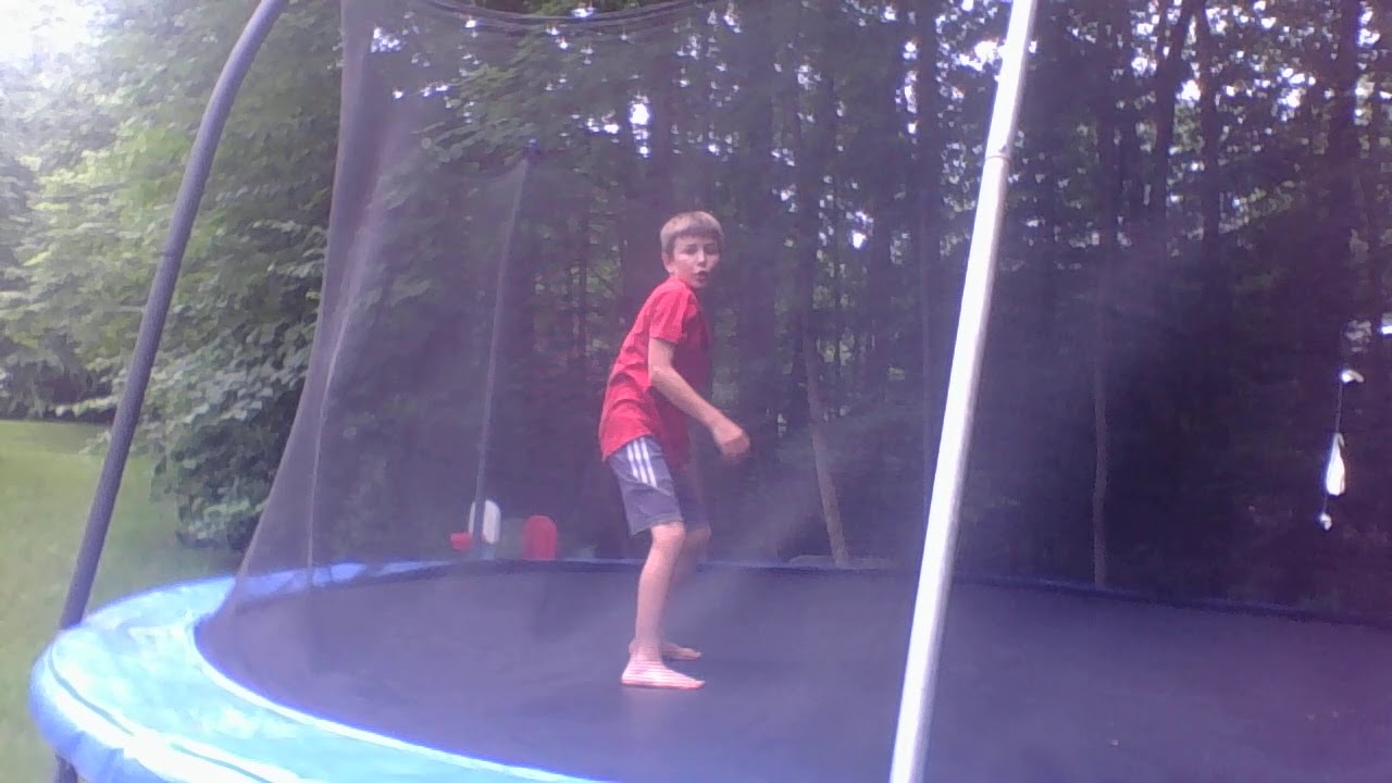 how to do a backflip on trampoline - YouTube
