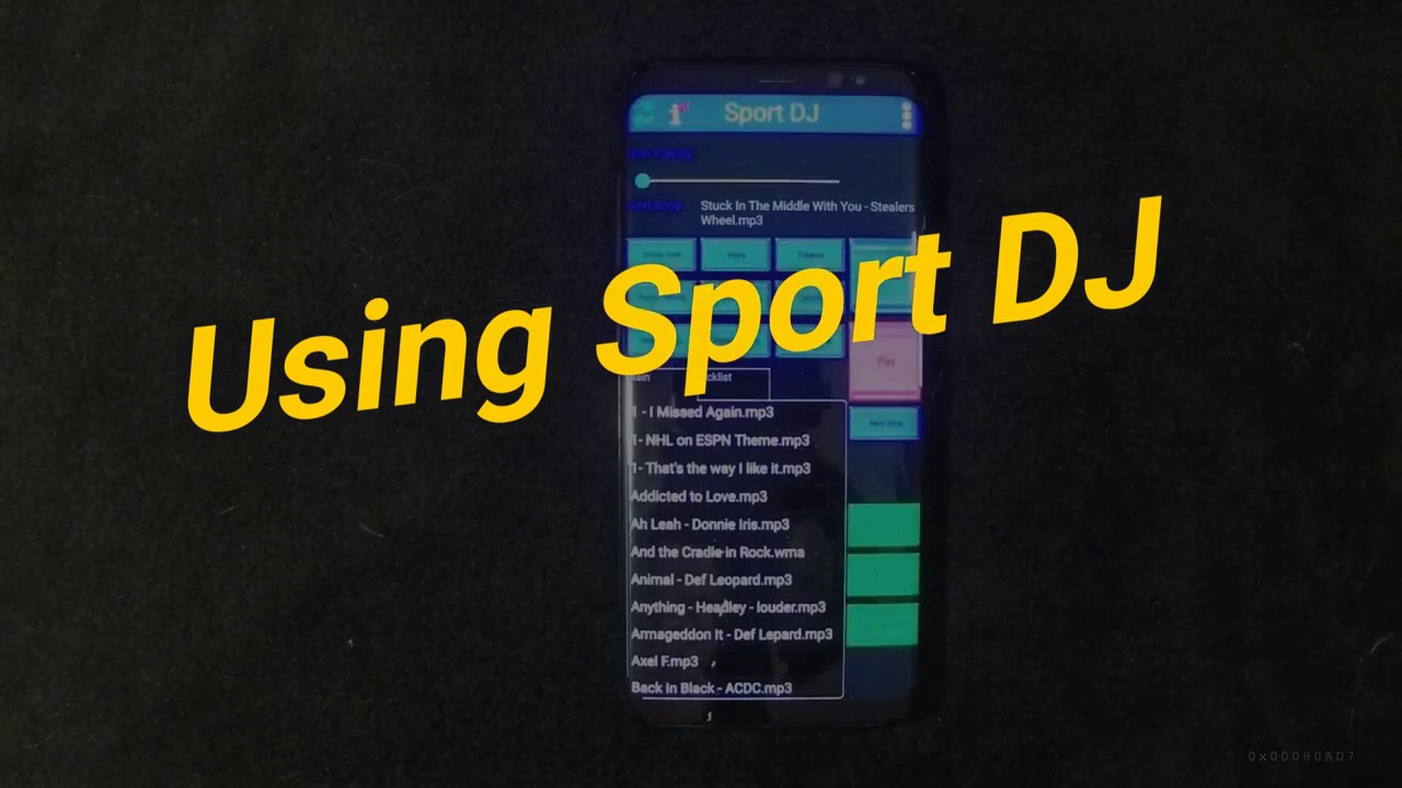 Using Sport DJ to play music at sports events - YouTube