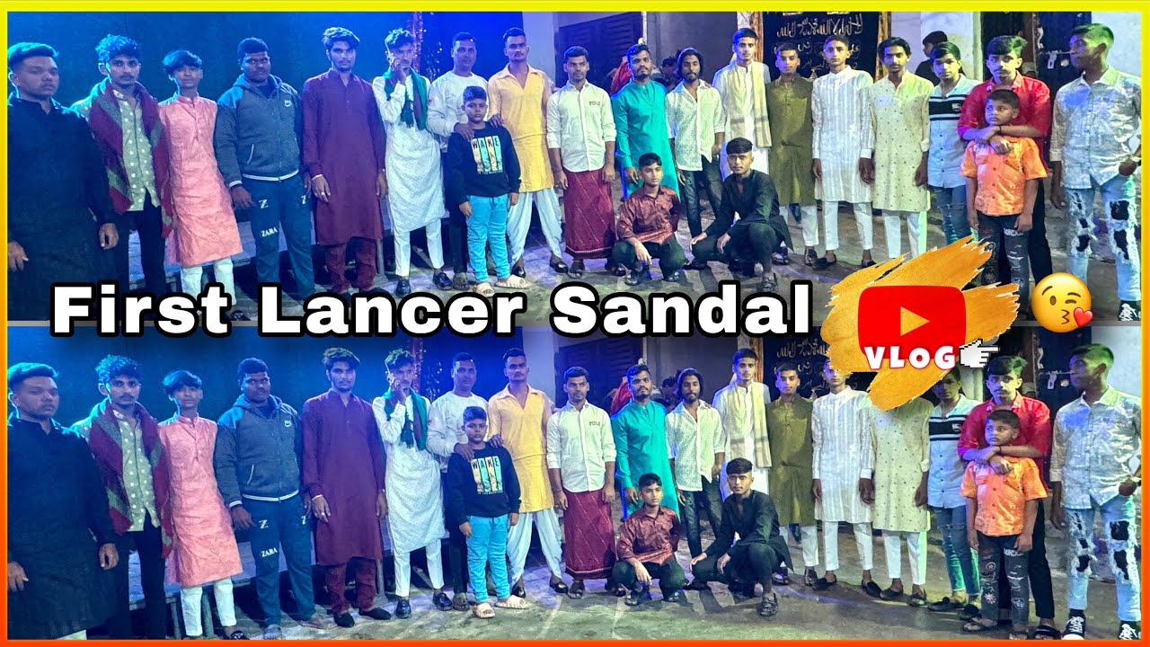 First lancer sandal 🥰 ️ #vlog #youtube #newvideo #hyderabad #newvlog # ...