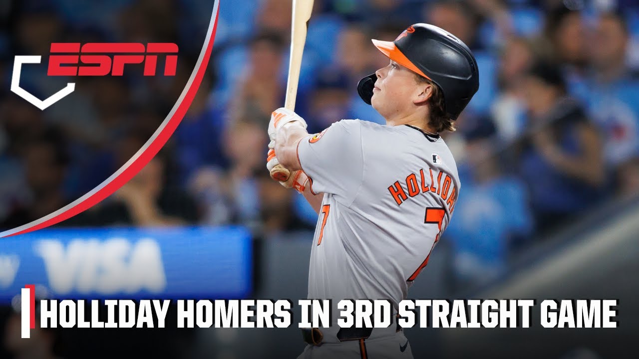 HOLLIDAY HOT STREAK 🔥 Jackson Holliday homers in third straight game ...