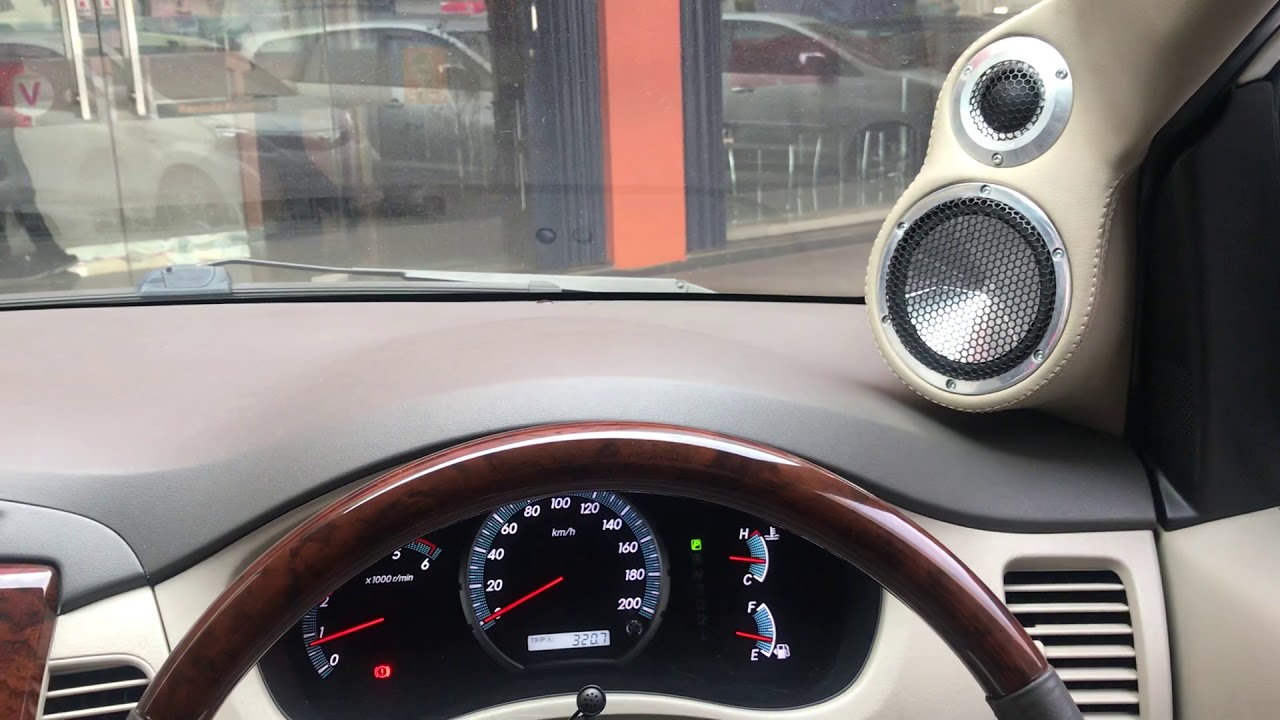 speaker mpz studio 3 way toyota innova - YouTube