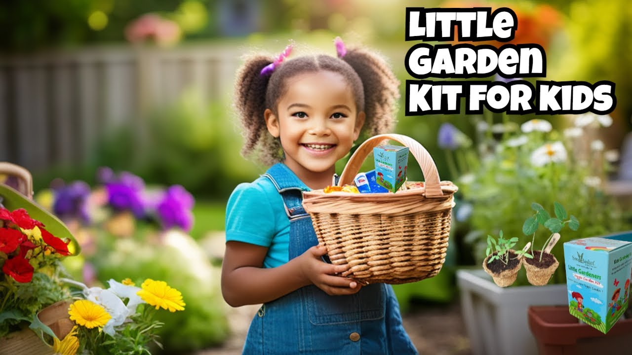 Seedbasket Little Garden Kit For Kids | DIY garden Kits |Kids birthday ...