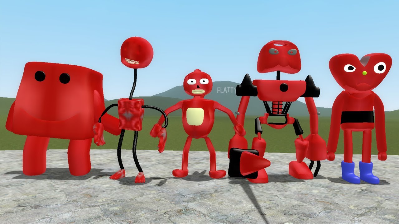 ALL NEW RED 3D SANIC CLONES MEMES V4 UPDATE in Garry's Mod - YouTube