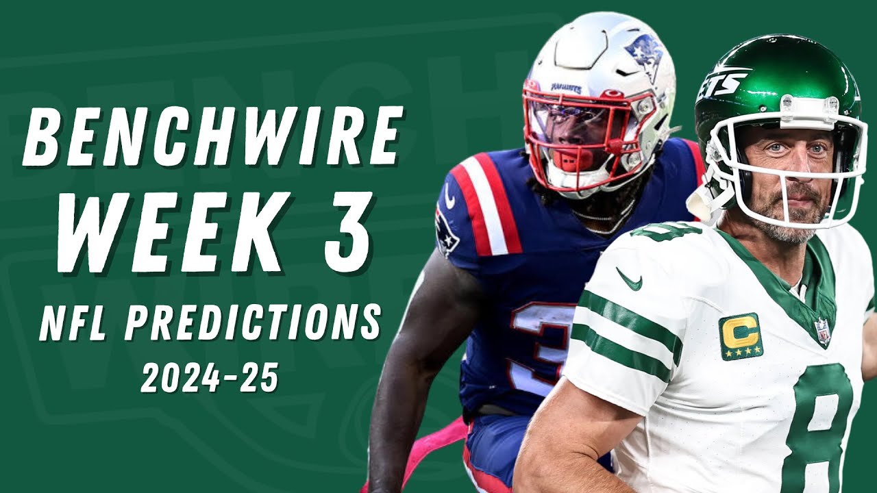 NFL Week 3 Predictions (2024-25) - YouTube