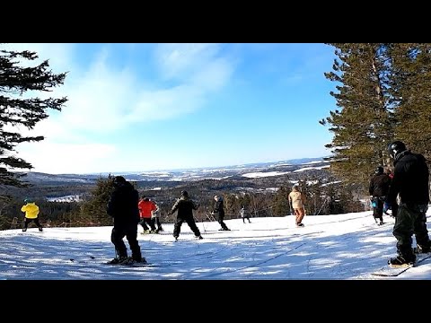 Skiing at Poley Mountain (GoPro Hero 8) - YouTube