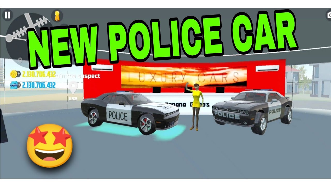 New Police Car In Car Simulator 2 | Android Gameplay - YouTube