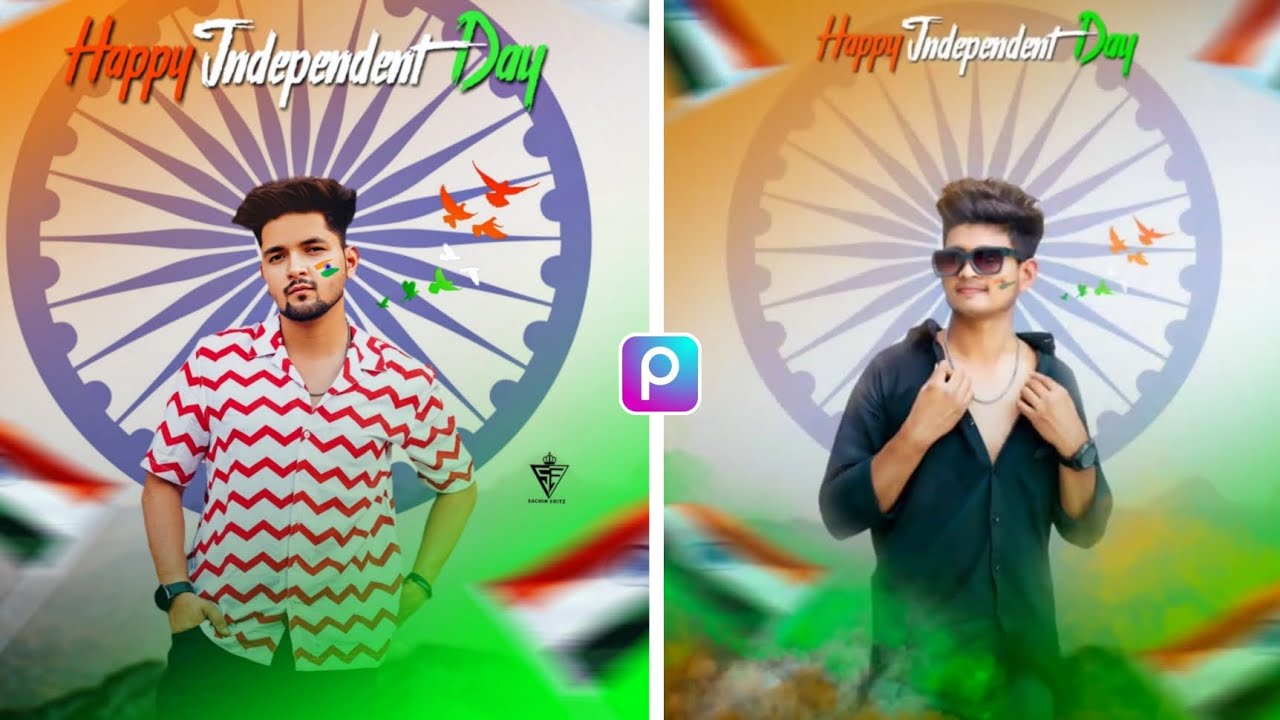 15 August Photo Editing || Independence Day PicsArt Creative Photo ...