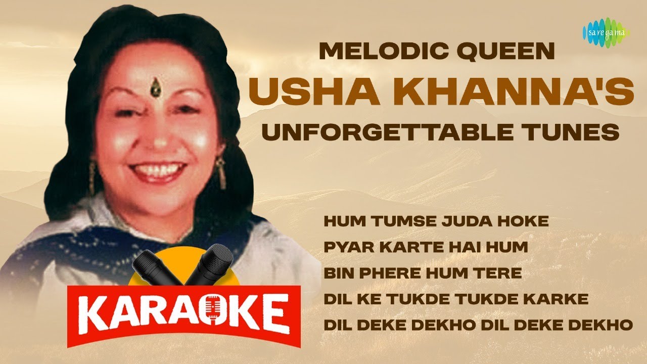Melodic Queen Usha Khanna’s Unforgettable Karaoke Tunes | Hum Tumse Juda Hoke | Dil Ke Tukde ...