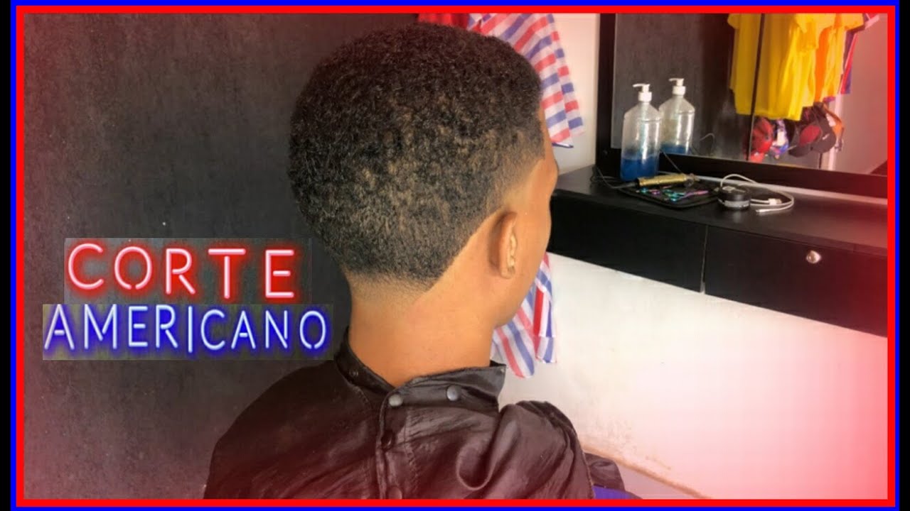 Tutorial de fazer o "corte americano" passo a passo - YouTube