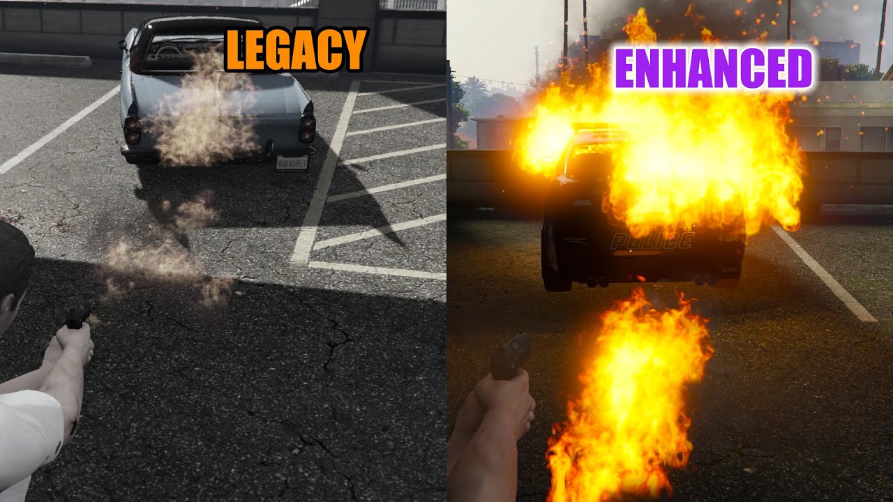 GTA 5 LEGACY vs ENHANCED – The SHOCKING Difference They Don’t Want You ...