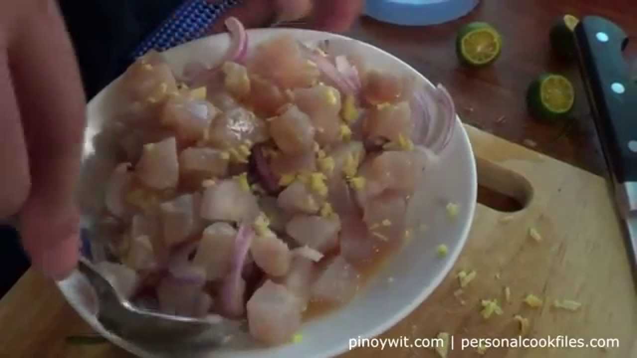 Kinilaw Northern Mindanao Style - YouTube
