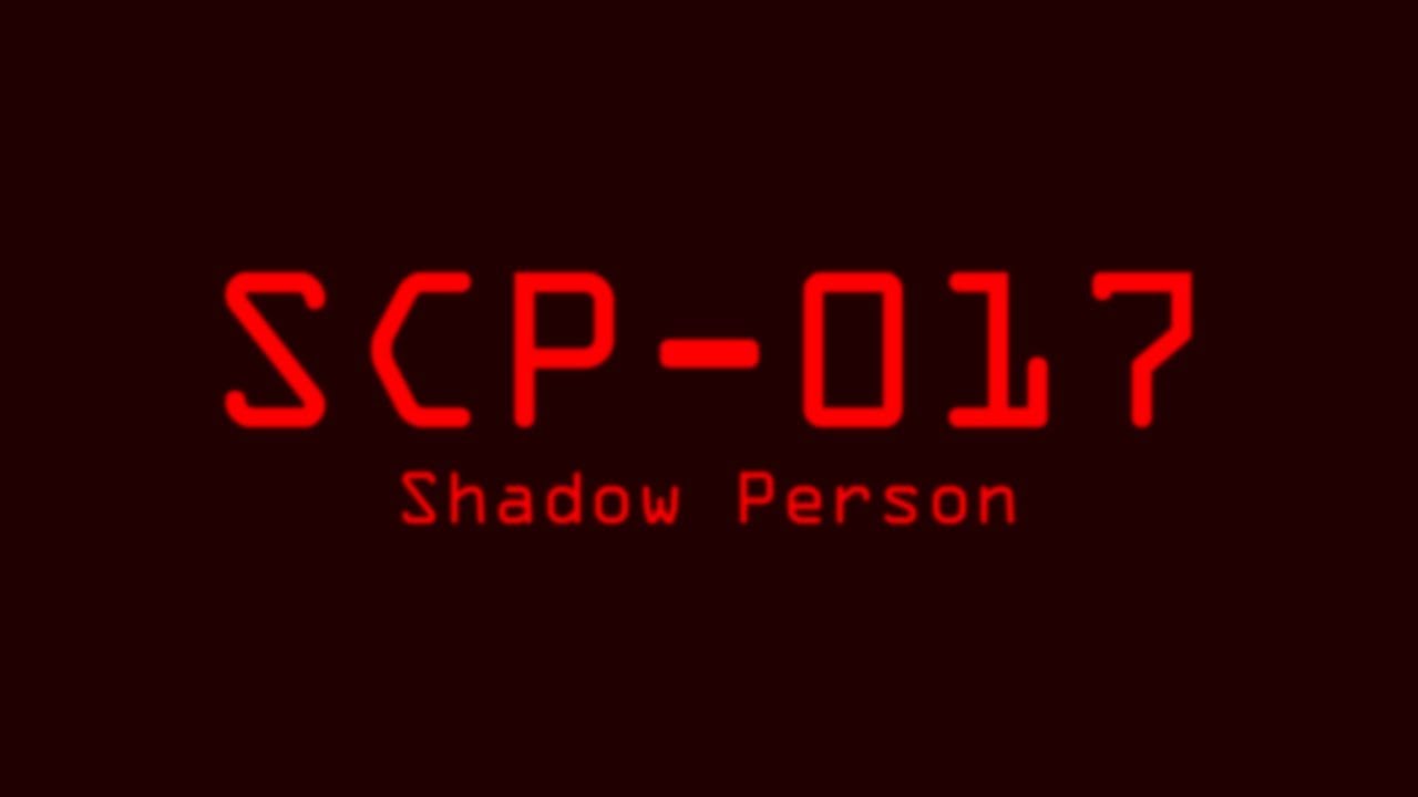 SCP-017 - Shadow Person - YouTube
