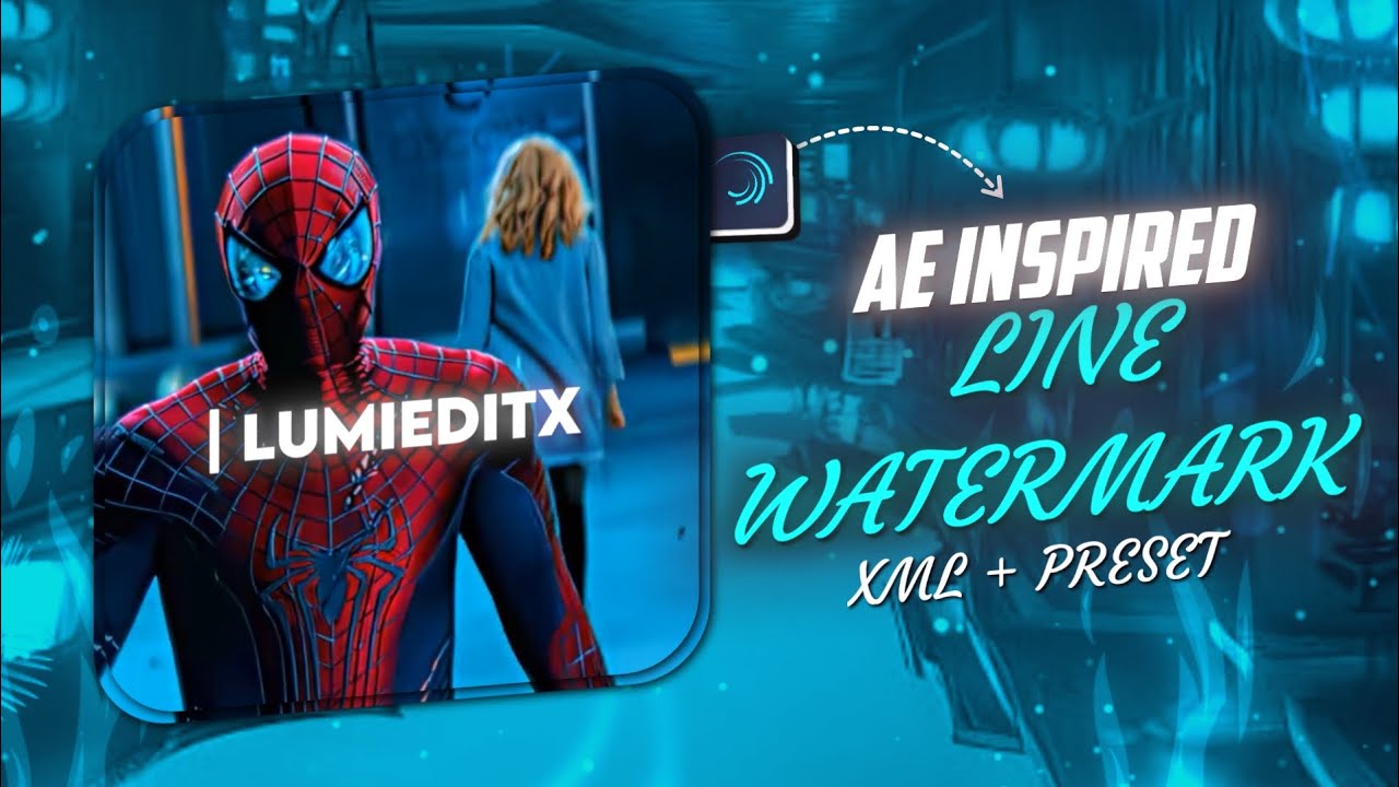 How To Make White Line Watermark On Alight Motion Full Tutorial - YouTube
