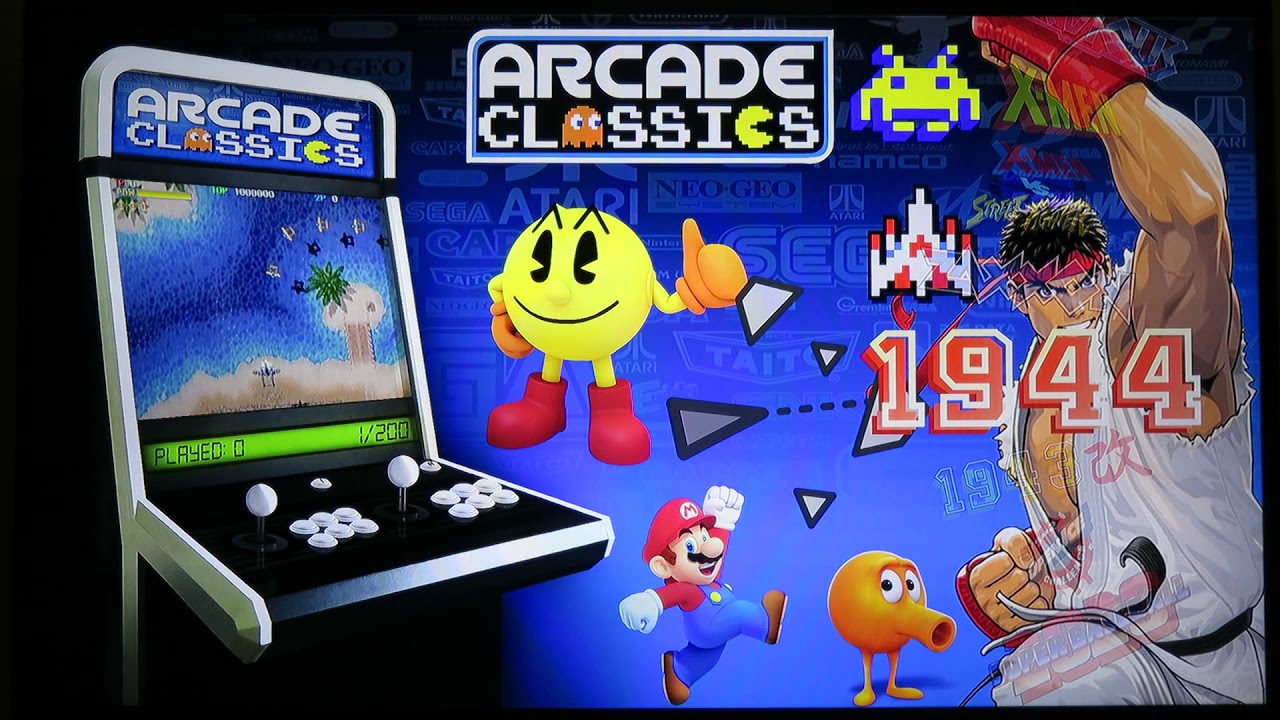 Retro Arcade Box v.1 - YouTube