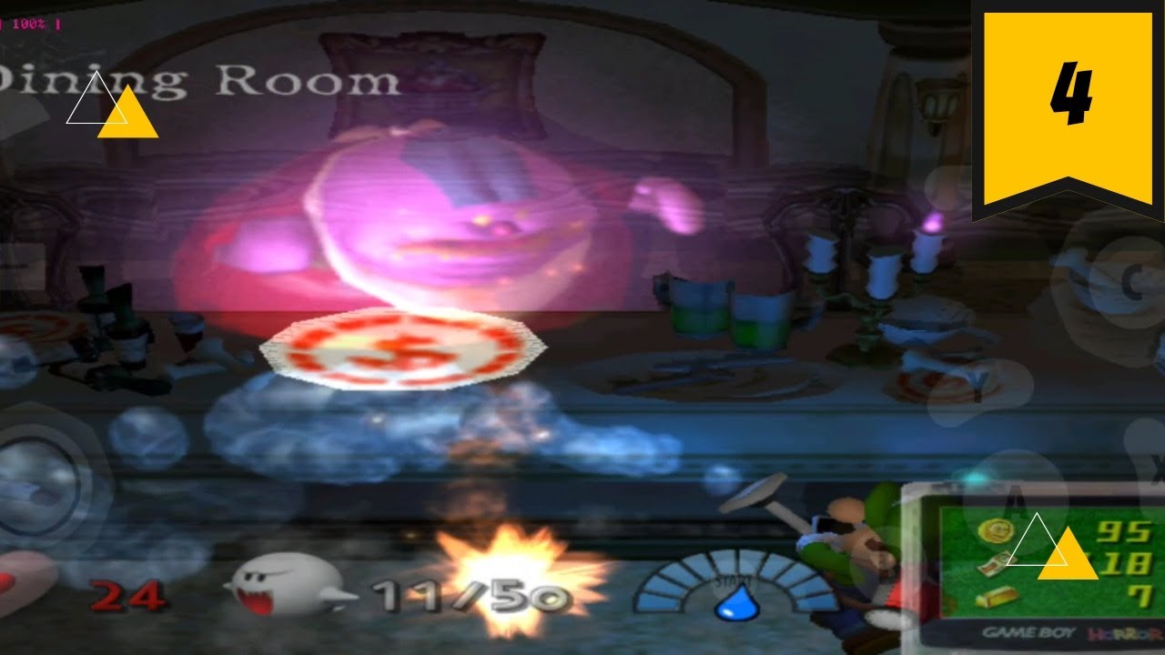 Water Element, Piano Ghost And Boss Ghost, Luigi Mansion Gamecube ...