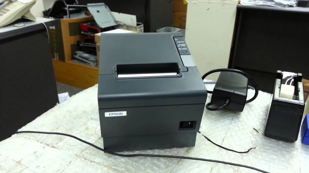 Epson print from bitmap - YouTube