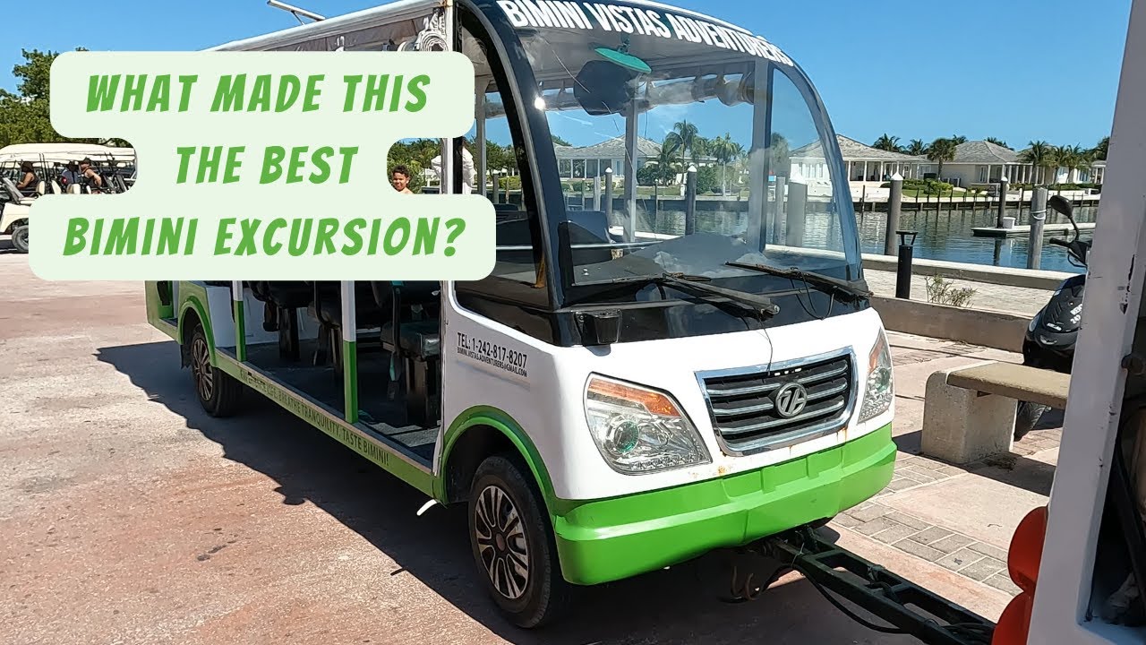Bimini Bahamas | Culture Tour | Open Air Tram | Radio Beach | Straw ...