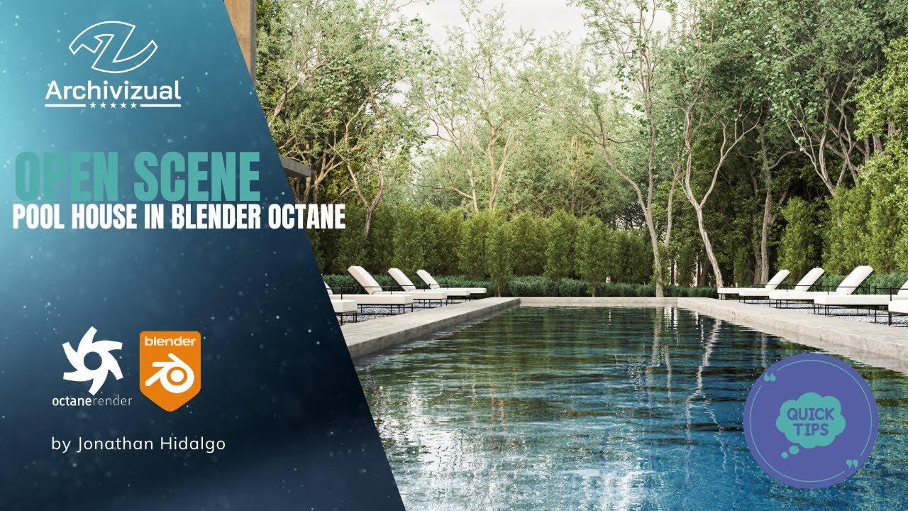 Open Scene - Pool House - YouTube