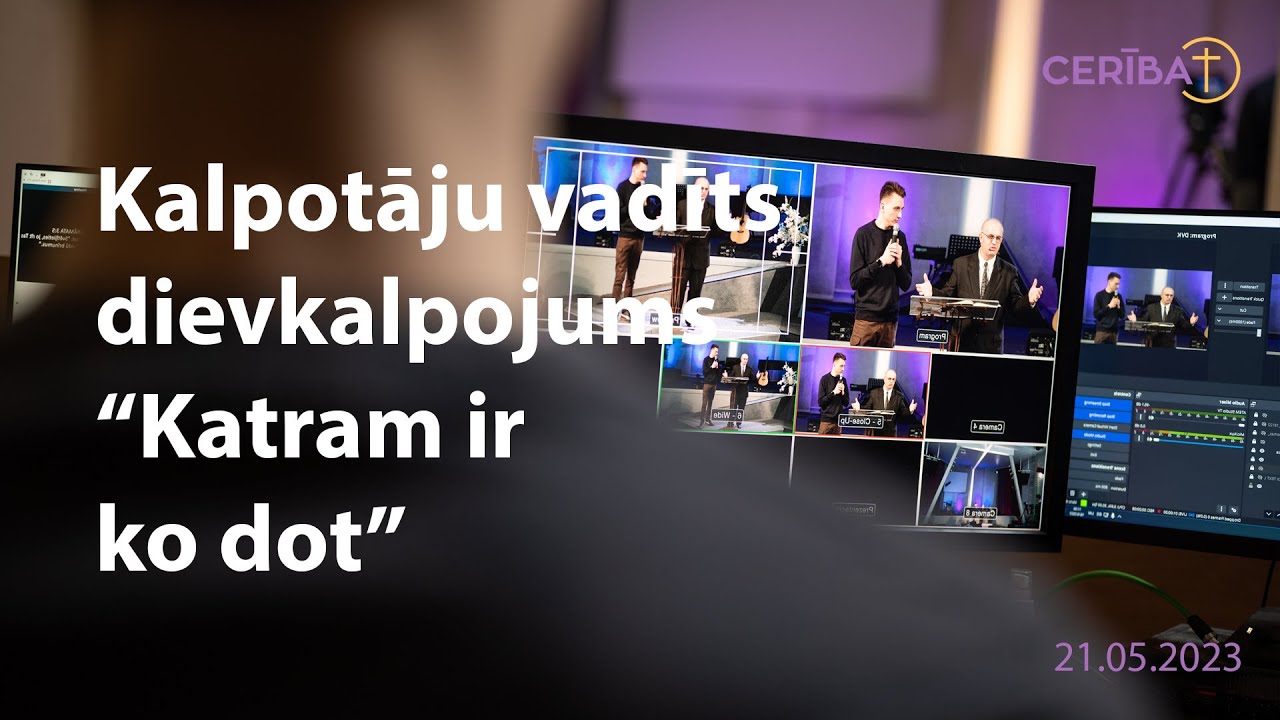 Katram ir ko dot | draudzes "Cerība" dievkalpojums - YouTube