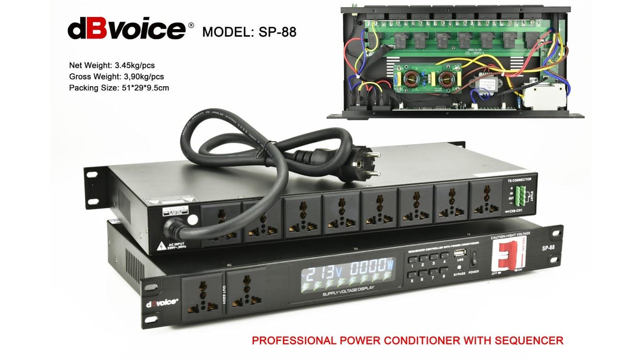 Power Sequencer dBvoice SP-88 - YouTube